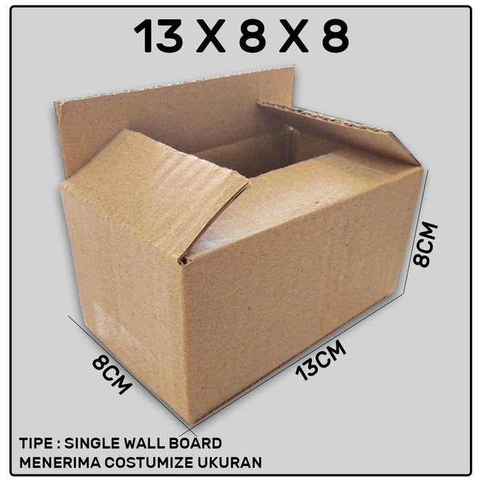 Jual karton box kardus packing kemasan kardus 13 x 8 x 8CM - Kab. Bogor ...