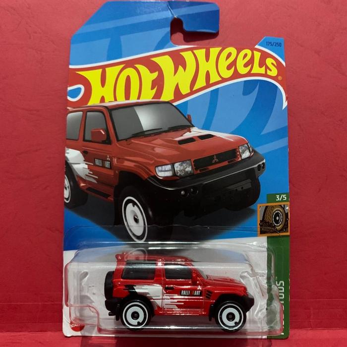 Jual Hot Wheels MITSUBISHI PAJERO EVOLUTION RED MERAH 2023 hotwheels ...