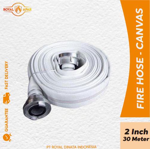 Jual Fire Hose Canvas Tonata / Selang Pemadam 2" x 30m / 30 m - Kab ...