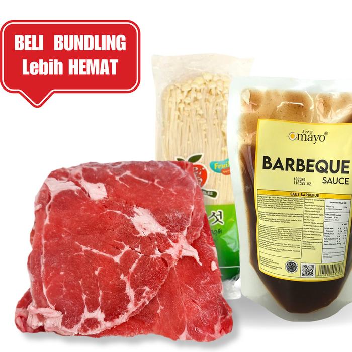 Jual Australian Wagyu Gyudon / Yakiniku Sliced Beef MB4+ 500gr - 500GR ...