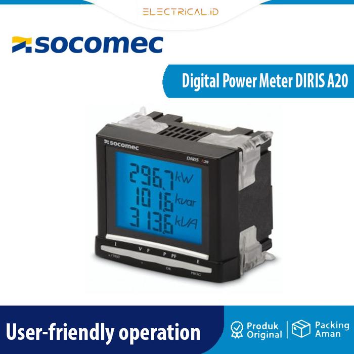 Jual Socomec Digital Power Meter DIRIS A20 LIMITED STOCK - Kota ...