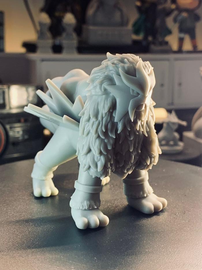 Jual ACTION FIGURE POKEMON ENTEI UNPAINT 3D PRINTING - Kota Palembang ...