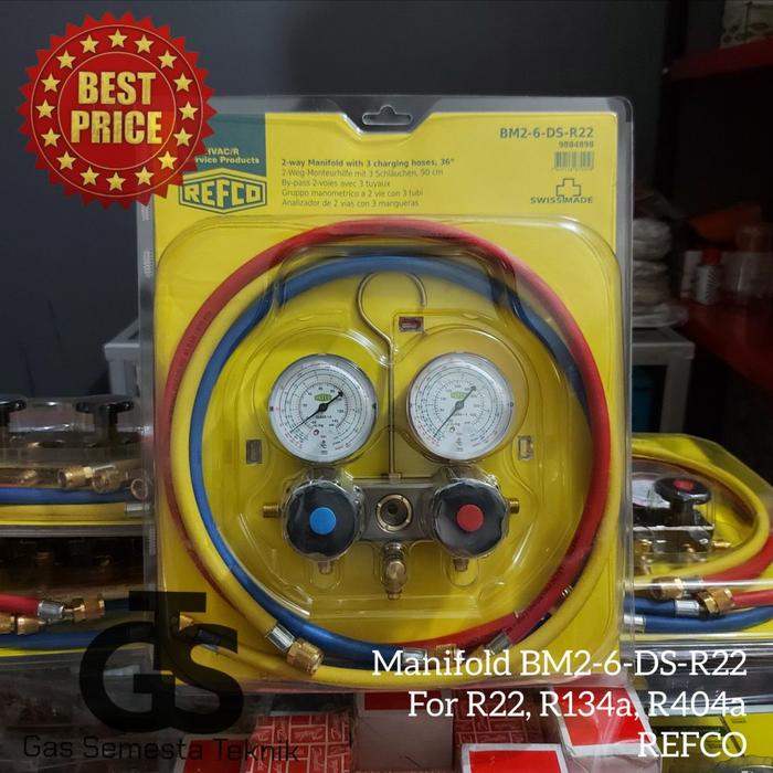 Jual Analyzer / Manifold - AC REFCO BM-2-6-DS - Jakarta Utara - Mitra Dua Satu | Tokopedia