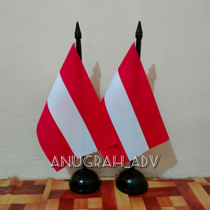 Jual tiang kayu bendera meja AUSTRIA - Jakarta Pusat - ANUGRAH_adv ...