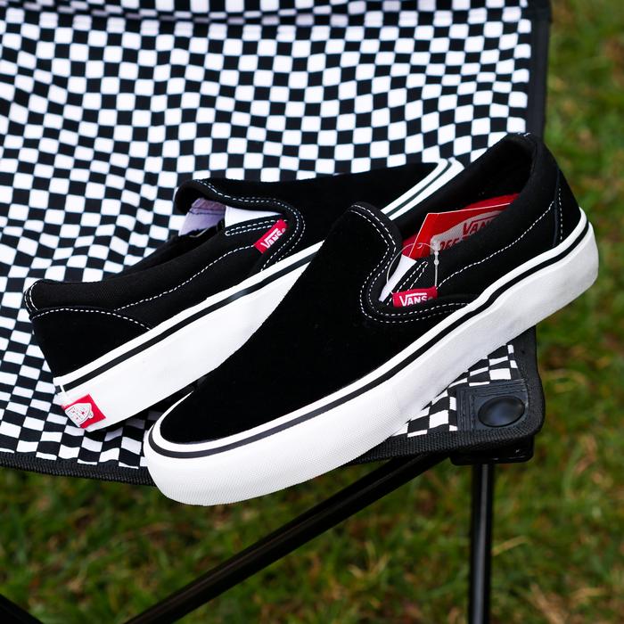 Jual Vans Slip On Pro " Black White " Original BNIB - Hitam, 37 ...