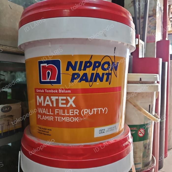 Jual MATEX WALL FILLER PLAMIR TEMBOK 20KG / DEMPUL TEMBOK MATEX PAIL ...
