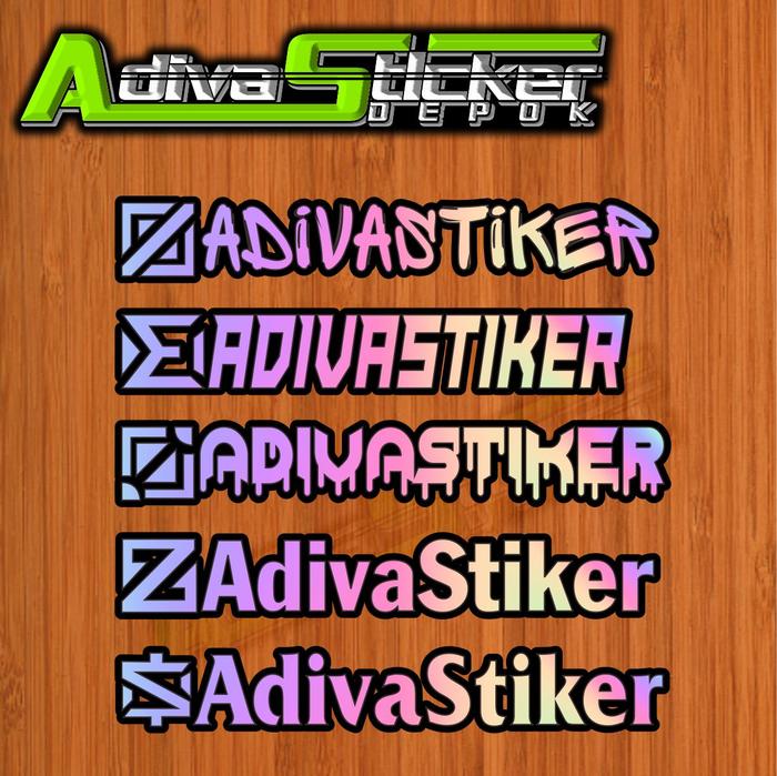 Jual STIKER CUTING NAMA SUKA SUKA PAKE LOGO ROLE ML - Kota Depok ...