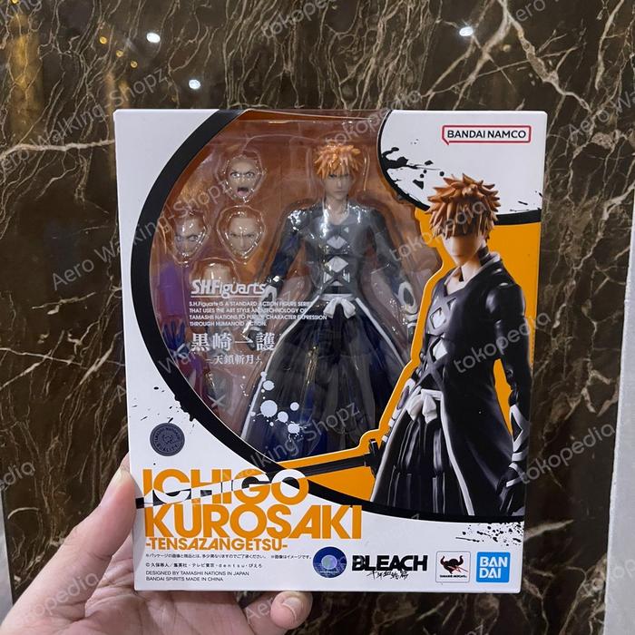 Jual SHF S.H.Figuarts Bleach Ichigo Kurosaki (Bankai Tensazangetsu ...