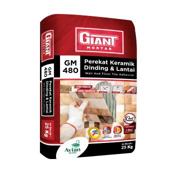 Jual Giant Mortar 480 Semen Instan Lem Perekat Keramik Diatas Keramik ...