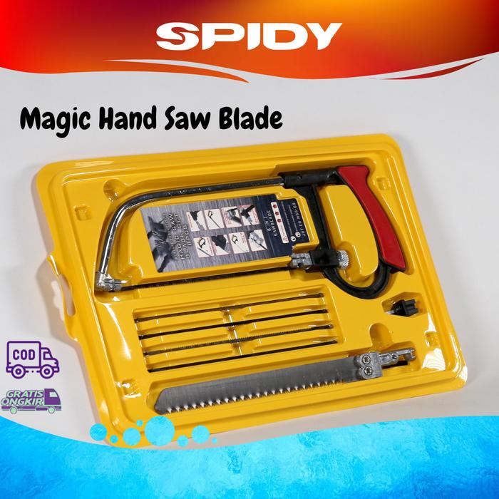 Promo SPIDY Magic Saw Blade Gergaji Multi Fungsi Potong Besi Kaca Kayu ...