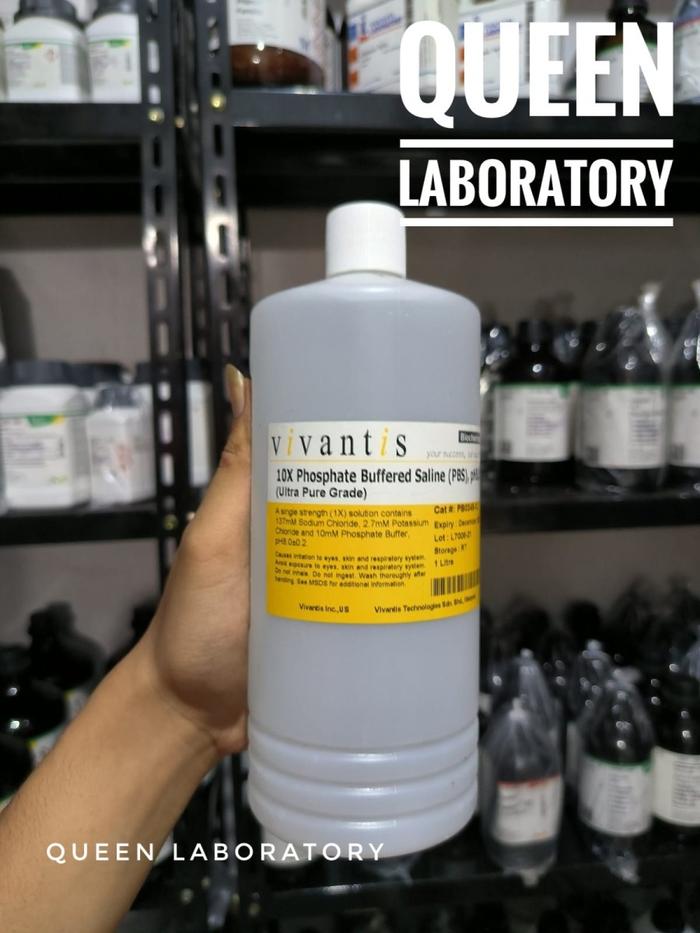 Jual 10x PHOSPHATE BUFFERED SALINE (PBS) PH8.0 VIVANTIS #PB0345 1L ...