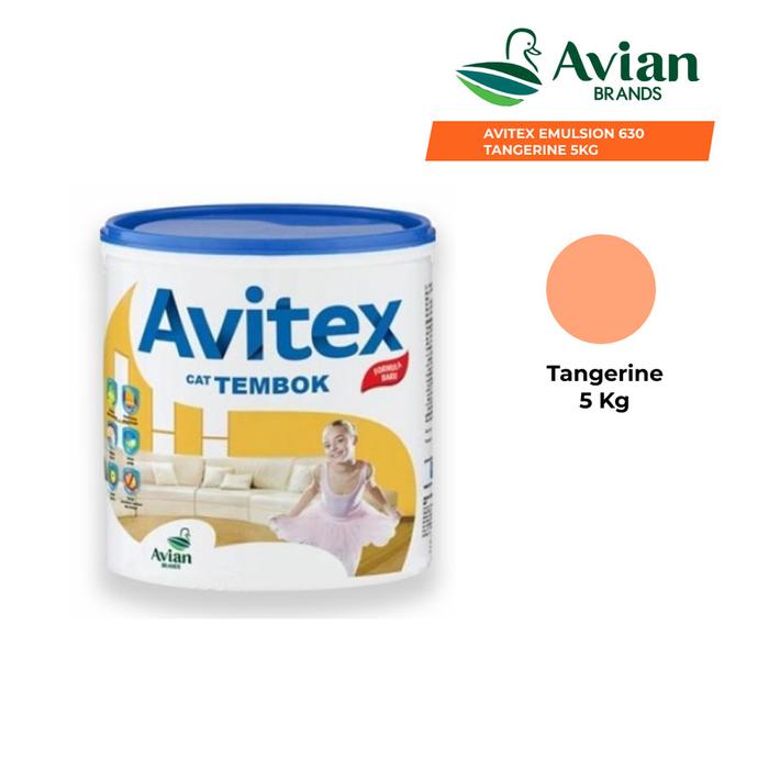 Jual Cat Tembok Interior Avitex 5 kg Warna / Putih / Hitam - 630 - Kota ...