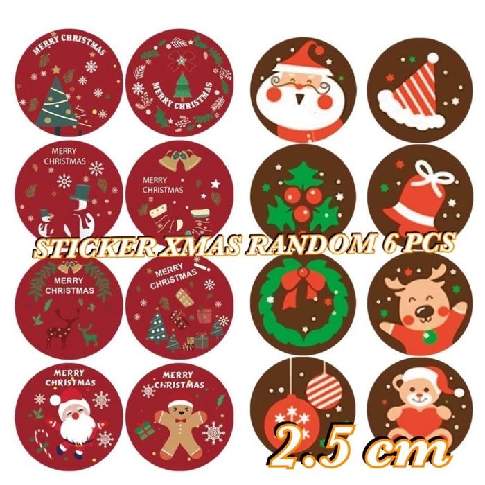 Jual KARTU UCAPAN NATAL CHRISTMAS CARD GREETING CARDS TAG STICKER ...