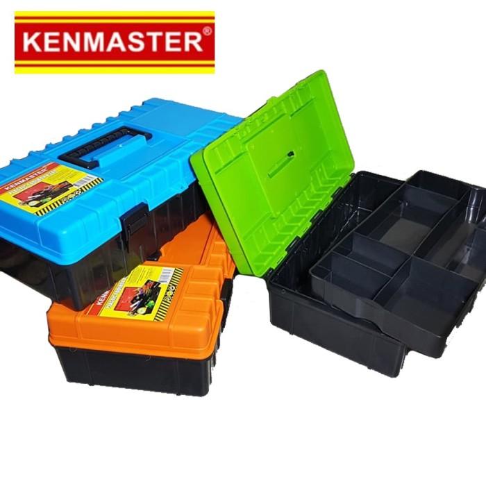 Jual Tool Box Kenmaster K380 ToolBox Kotak ALAT Perkakas PVC PLASTIK ...