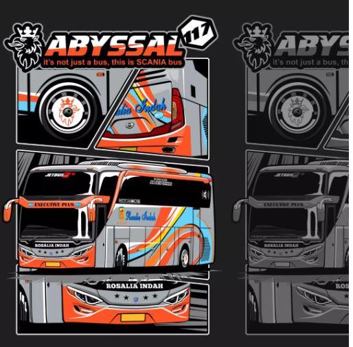 Jual Stiker Bus Mania Bus Artis Basuri Abbsyal Rosalia Indah Laser Sticker Jakarta Timur