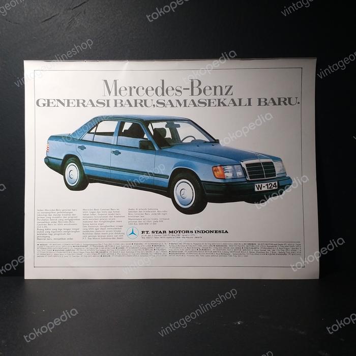 Jual Iklan Jadul Mercy - Jakarta Selatan - vintageonlineshop | Tokopedia