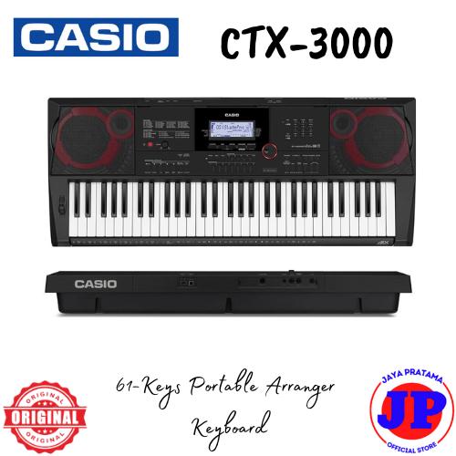Jual Casio CTX3000 CTX-3000 61-Key Arranger Keyboard Original CT-X3000 - Jakarta Pusat ...