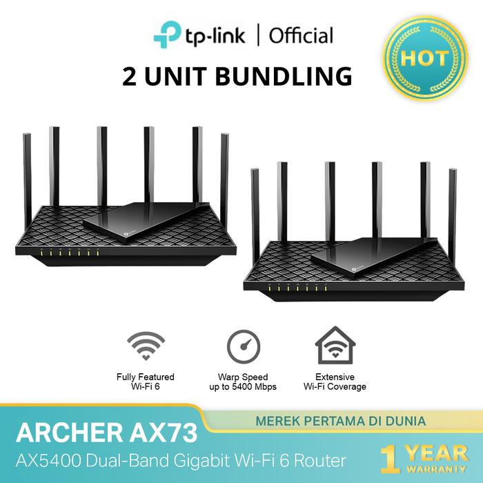 Jual Tp-link Archer Ax73 Ax5400 Dual-band Gigabit Wi-fi 6 Router Di Seller Kingyo - Cengkareng ...