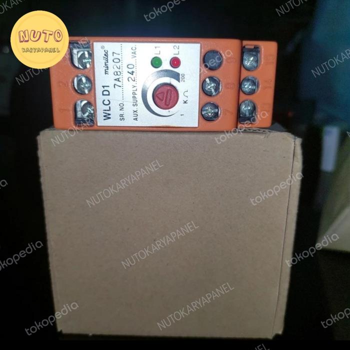 Jual MINILEC WLC D1 WATER LEVEL CONTROLLER 7A8207 240VAC - Kota Bogor - NUTOKARYAPANEL | Tokopedia