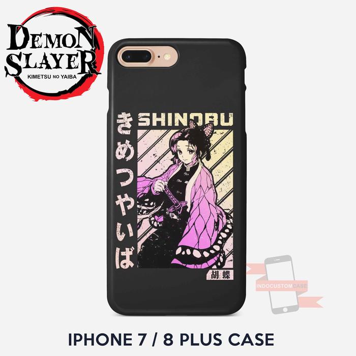 Jual Casing Hard Case HP iPhone 7 8 Plus Anime Demon Slayer Nezuko ...