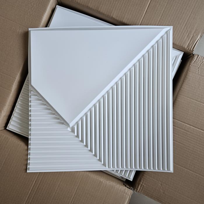 Jual Kisi Kisi 3D WALLPANEL Wall Panel PVC 50cm Bukan wallpaper foam ...