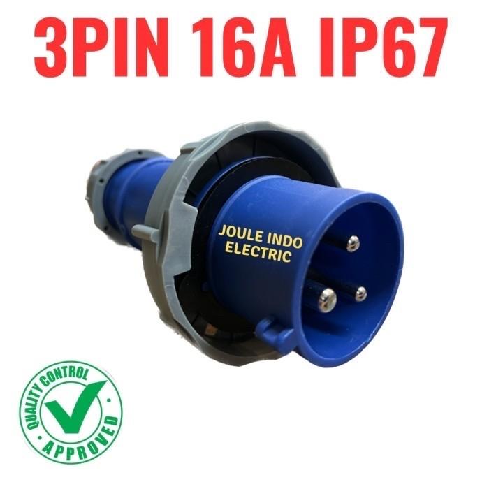 Jual Industrial Plug Socket IP67 FT-0132 / Colokan Genset 3 Pin 16 ...