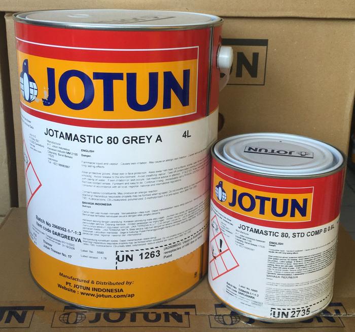 Jual Jotamastic 80 Grey Comp A + Comp B 4,6 Ltr - Kota Semarang - Jotun ...