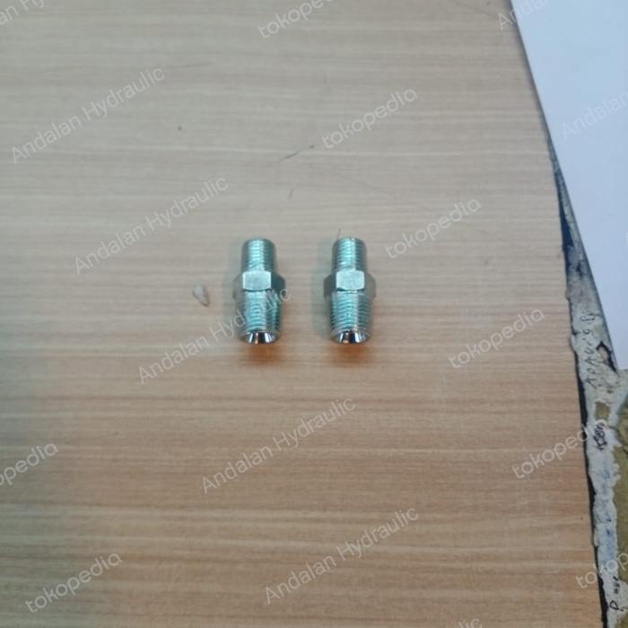 Jual DOUBLE NEPLE NPT-NPT 3/8-1/4 / DOUBLE NEPLE 3/8" NPT - 1/4" NPT ...