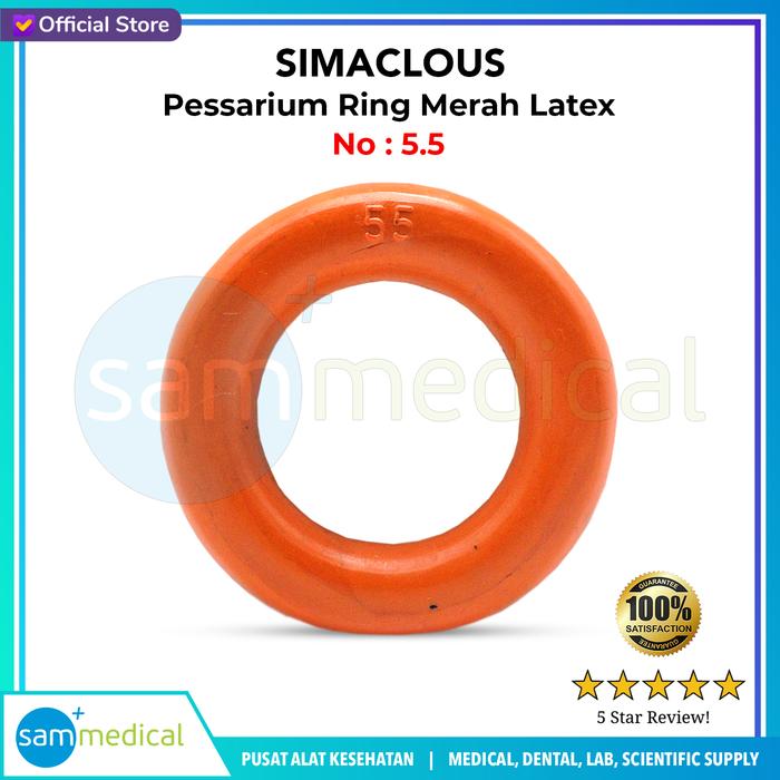 Jual SIMACLOUS Pessarium Ring Merah Latex - Kota Bandung - SAM MEDICAL ...