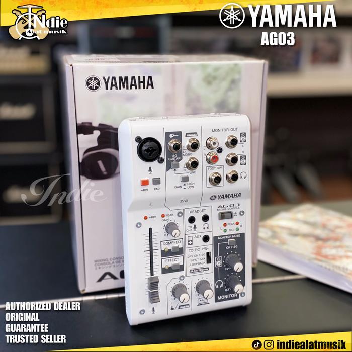 Promo Yamaha AG03 AG 03 3 Channel Mixer with USB Audio Interface | Original - Kab. Bantul ...
