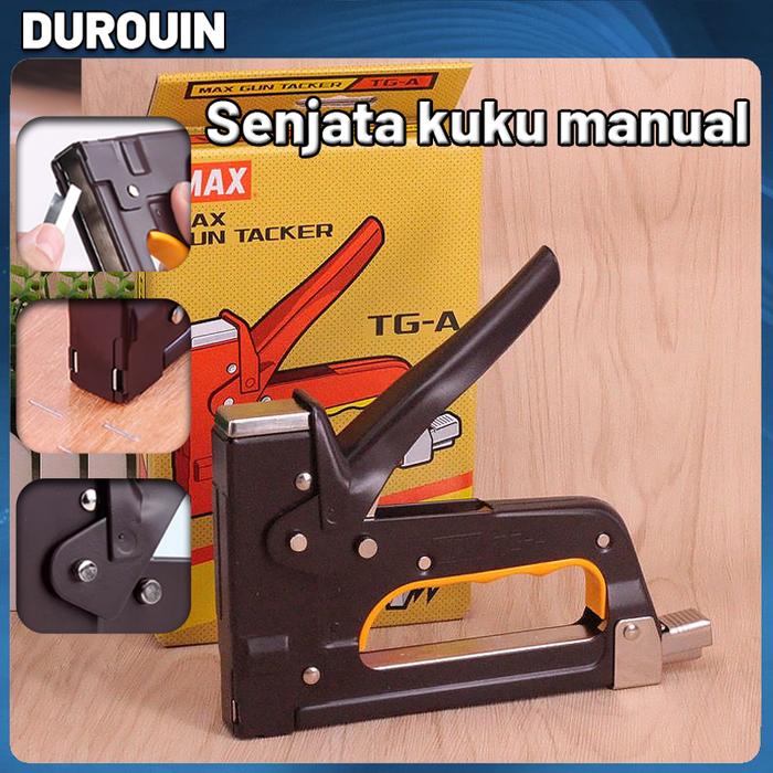 Jual Max Gun Tacker TG-A Stapler / Staples tembak T3-10MB /isi stapler ...