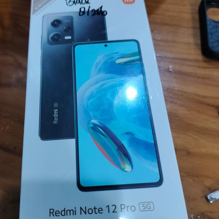 Jual xiaomi redmi note 12 pro 5g 8/256gb garansi 15bulan New segel box ...