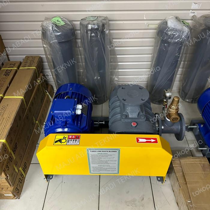 Jual ROOT BLOWER LONGTECH LT 065 MOTOR 5,5KW 7,5HP 3PHASE - Jakarta ...