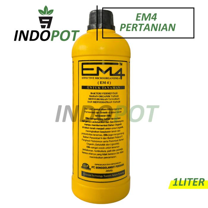 Jual Pupuk EM4 Pertanian 1 Liter Untuk Tanaman Organik Original - Kota ...