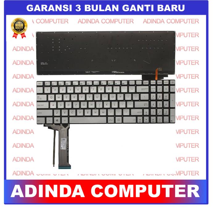 Jual Keyboard Asus ROG G551 G551V G551VW G552 G58JM G58JW Silver ...