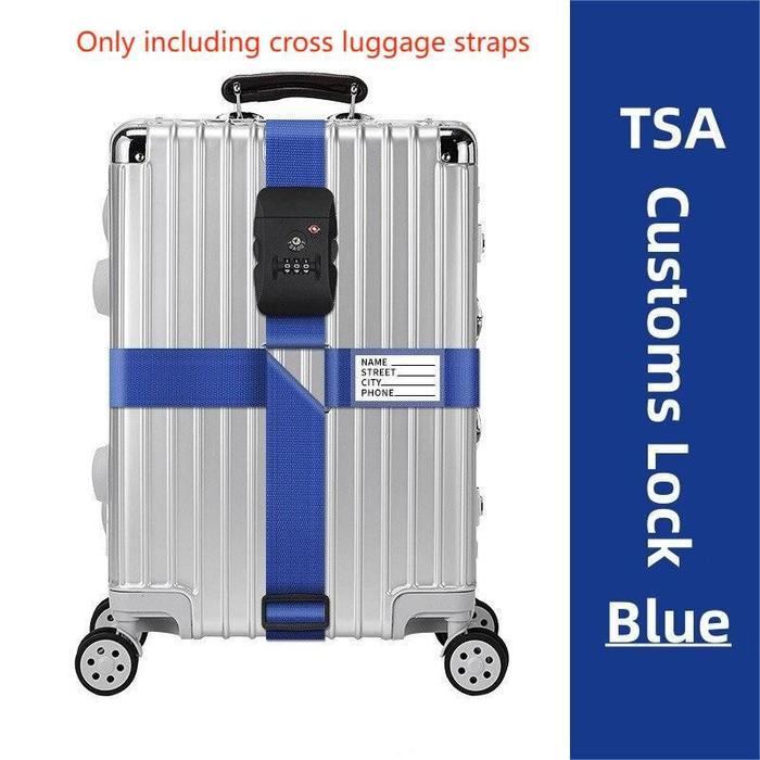 Jual Tali Koper TSA Tali Koper Silang Ganda Sabuk Koper TSA Strap Koper ...