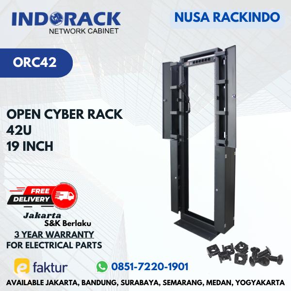 Promo ORC42 - 42U Open Rack Cyber 19" - INDORACK Cicil 0% 3x - Jakarta ...