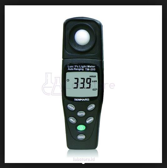 Jual Light Meter Auto Ranging Lux Meter Intensitas Cahaya | Tenmars TM-205 - Jakarta Utara - Lab ...