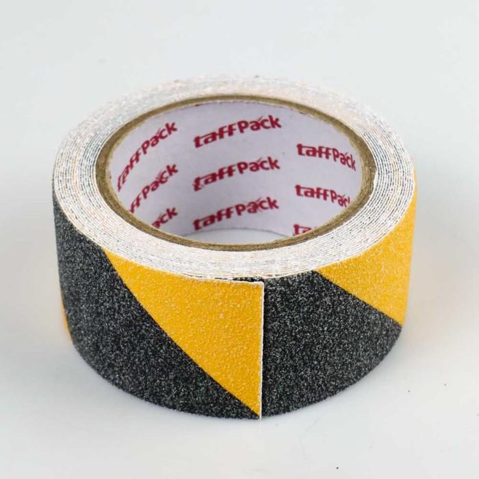 Jual Anti Slip Licin Tape / Lakban Kuning Hitam 5 cm x 5 Meter 2" x 5m - Kab. Bekasi - safety ...