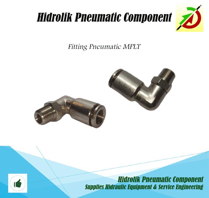 Jual Fitting Elbow Pneumatic MPLT 8-01 Selang 8mm Drat 1/8 inch ...