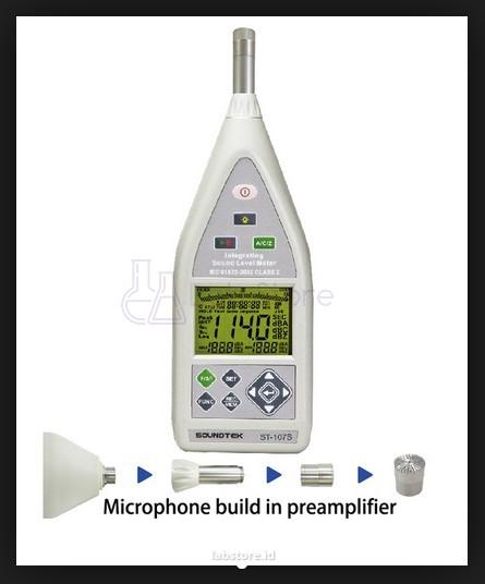 Jual Class 2 Integrating Sound Level Meter | Tenmars ST-107S - Jakarta Utara - Lab Store | Tokopedia
