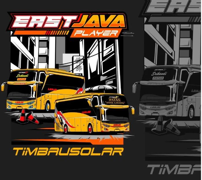 Jual Stiker Bus Mania Bus Artis Basuri East Java Player Laser Sticker ...