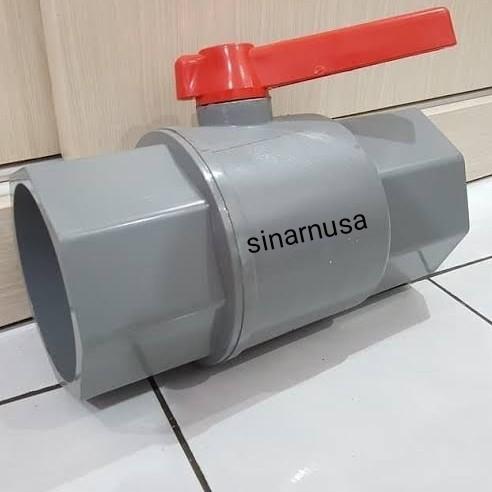 Jual Ball Valve / Stop Kran / Kran Air PVC Socket 5 " inchi - Jakarta ...