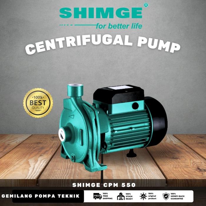 Jual Mesin Pompa Air Transfer Centrifugal Pump 0.75 HP Shimge CPM 550 ... Jual Mesin Pompa Air Transfer Centrifugal Pump 0.75 HP Shimge CPM 550 ...