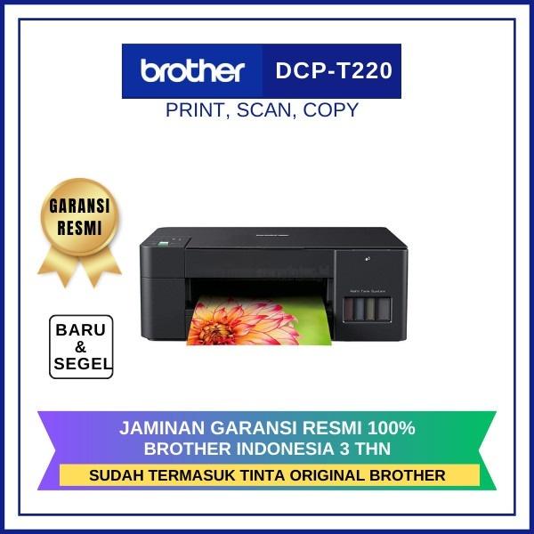 Promo Printer Brother DCP-T220 Print Scan Copy Inkjet Printer Ink Tank ...