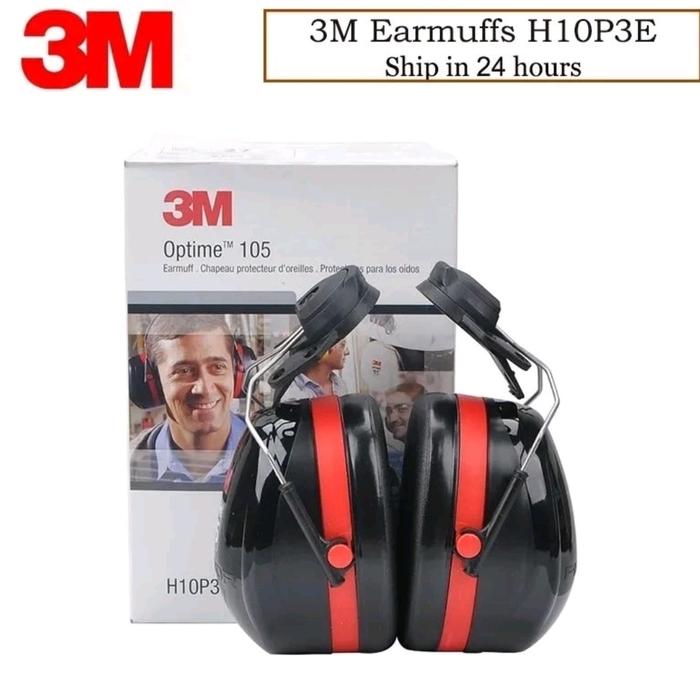 Jual Earmuff 3M Peltor H10P3E Optime 105 Hearing Protection Penutup ...