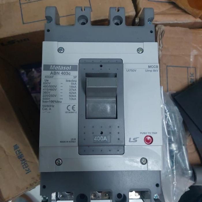 Jual MCCB LS ABN 403C 3P 400A ABN403C Original - Kota Bandung - multi anugrah pratama | Tokopedia