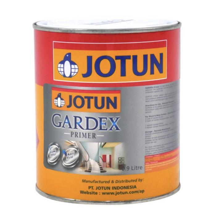 Jual Cat Dasar Besi Jotun Gardex Primer 5L Gallon Meni Besi Jotun White ...