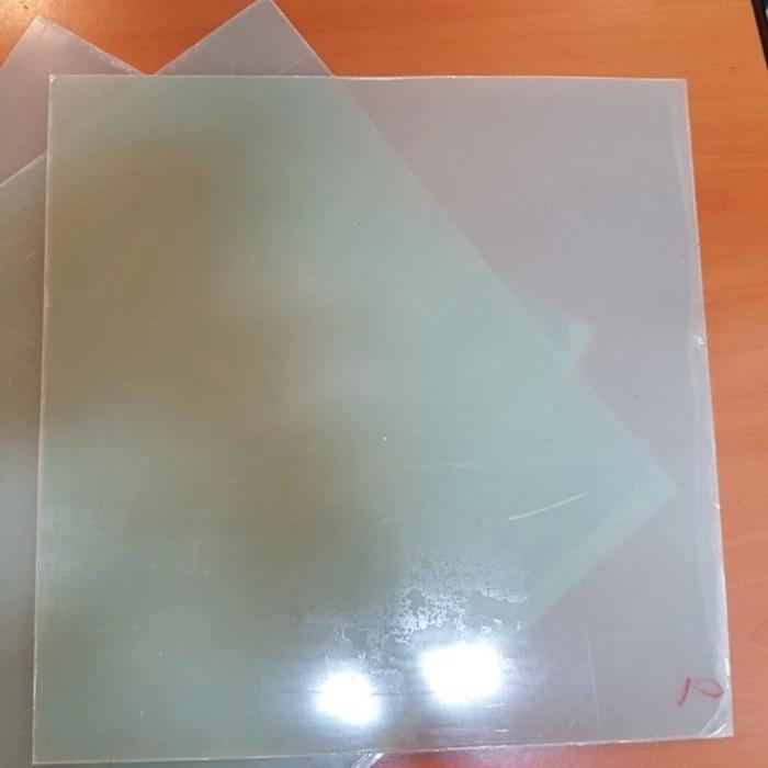 Jual Epoxy Resin Sheet G10 / Resin hijau Lembaran / 3mm x 20cm x 20cm ...