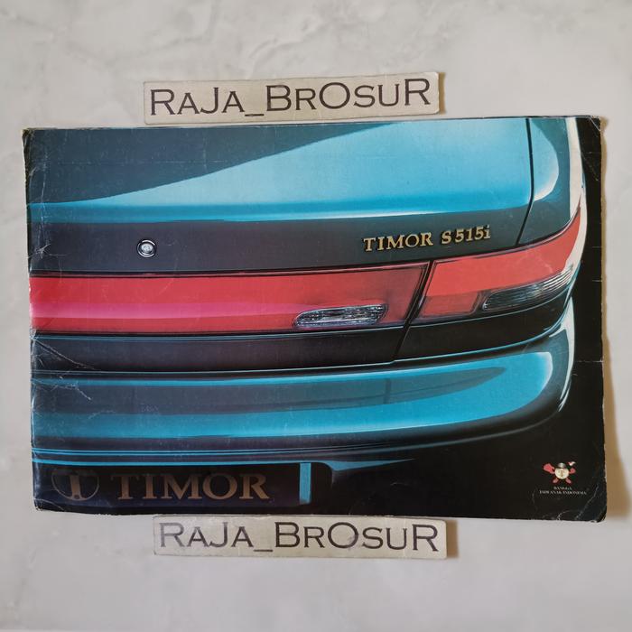 Jual Poster brosur katalog leaflet jadul lawas Timor S515/Timor S515I ...